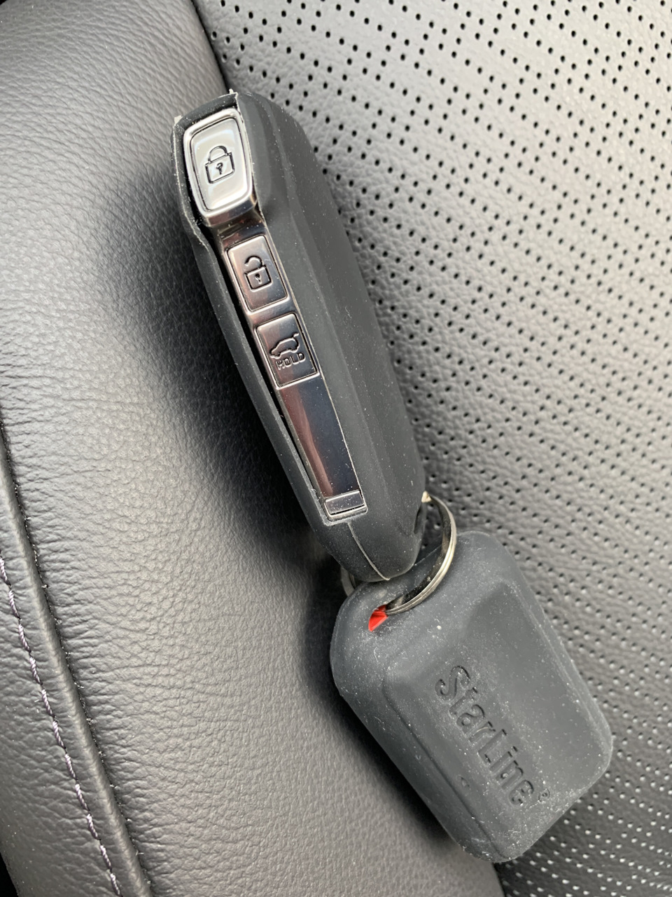Чехол на ключ. — KIA Carnival (4G), 2,2 л, 2021 года | аксессуары | DRIVE2