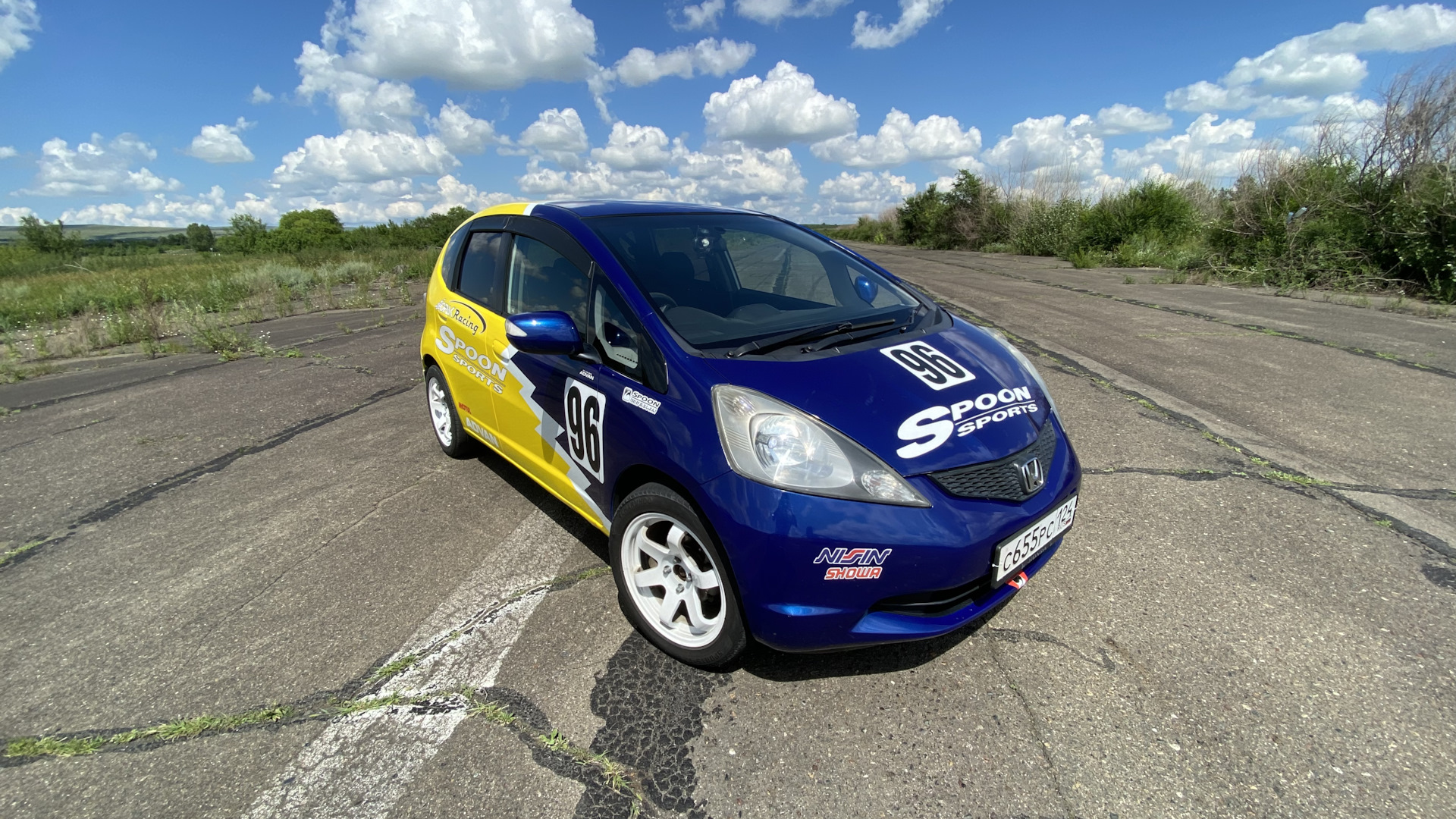 Honda Fit (2G) 1.3 бензиновый 2008 | Spoon на DRIVE2