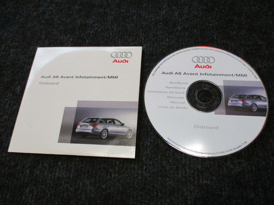 62. 🆘 [Помощь] Инструкция на CD для MMI Audi A6 C6 — Audi A6 (C6), 2,4 л, 2007 года | другое ...