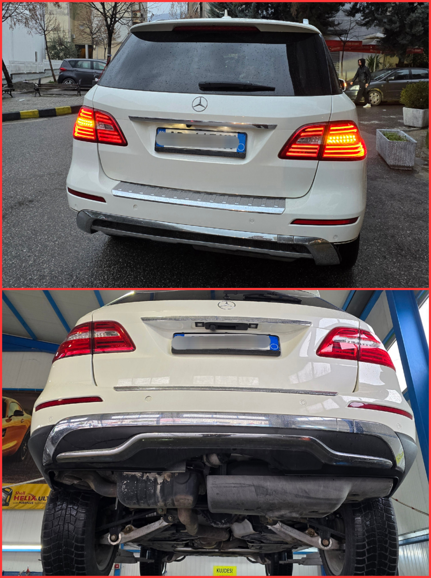 Модернизация заднего диффузора W166 AMG — Mercedes-Benz M-Class (W166 ...