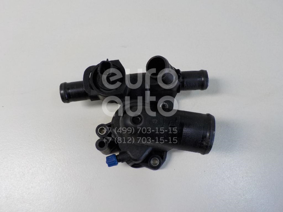 8200907243 Корпус термостата двс в сборе (мет) RENAULT | Запчасти на DRIVE2