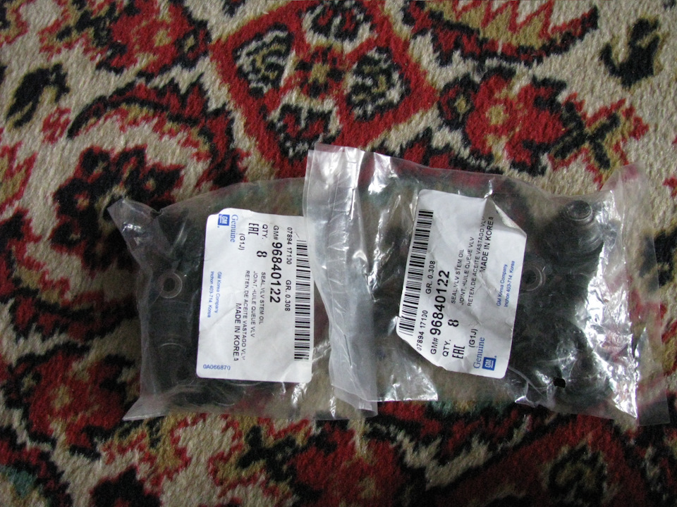 96840122 Колпачок маслосъемный / Daewoo Chevrolet Aveo, Lacetti, Cruze ...