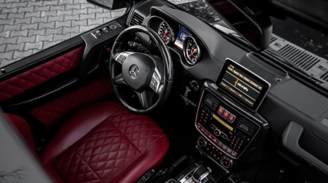 INTERIOR — Mercedes-Benz G-Class (W463 1G), 5,5 л, 2015 года ...