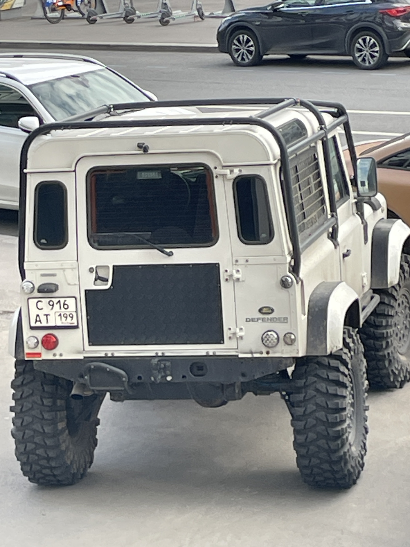 Off-road is off — Land Rover Defender (L315/L316), 2,4 л, 2008 года ...