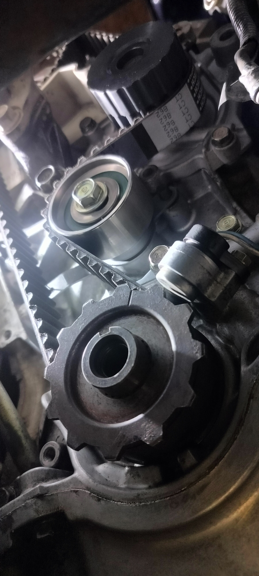 ️#⃣0⃣2⃣ Замена ремня ГРМ — Honda Civic Coupe (6G), 1,5 л, 1998 года ...