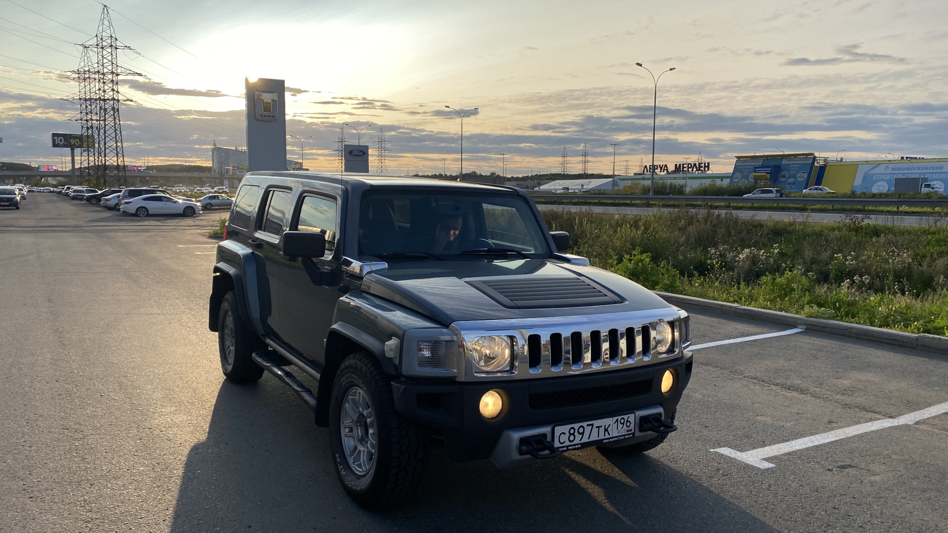 Hummer H3 3.7 бензиновый 2009 | Gmt345 [grey wolf] на DRIVE2