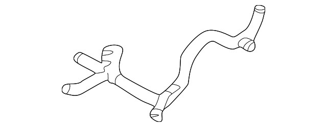 038121065R Engine Coolant Pipe (Golf, Jetta) VAG | Запчасти на DRIVE2