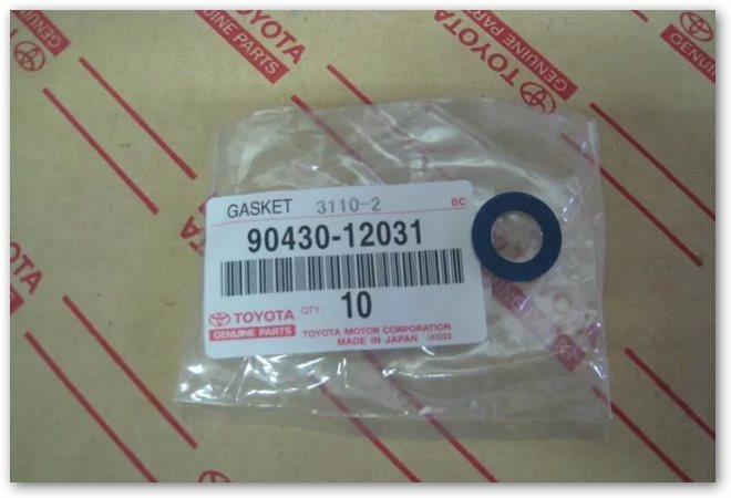 9043012031 Шайба сливной пробки TOYOTA LEXUS | Запчасти на DRIVE2