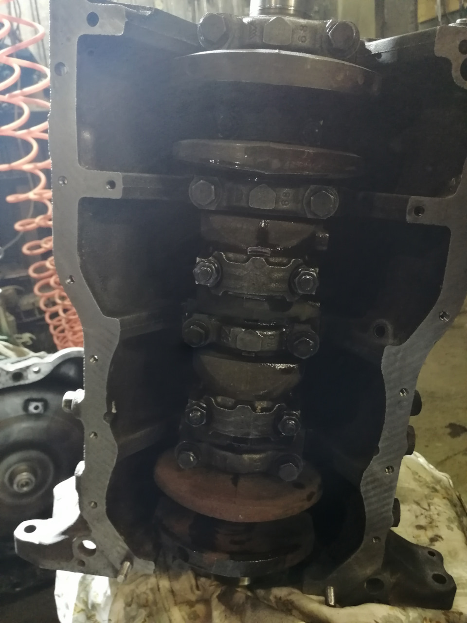 11. Двигатель готов — Toyota Camry (V10), 1,8 л, 1985 года | запчасти ...
