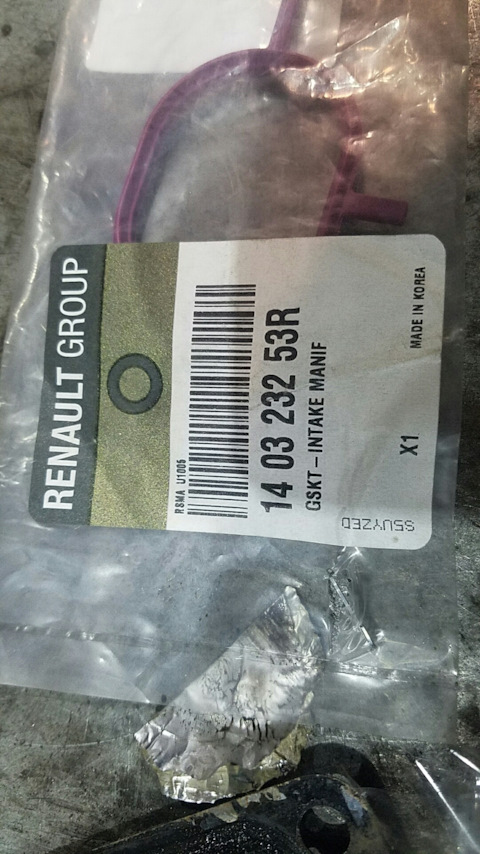 140323253R Прокладка коллектора впу RENAULT | Запчасти на DRIVE2