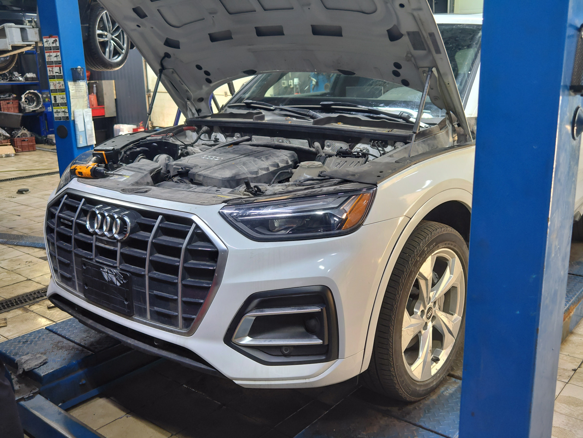 Ремонт DSG P17F900 и ТО 77 000 км — Audi Q5 (2G), 2 л, 2021 года | визит на сервис | DRIVE2