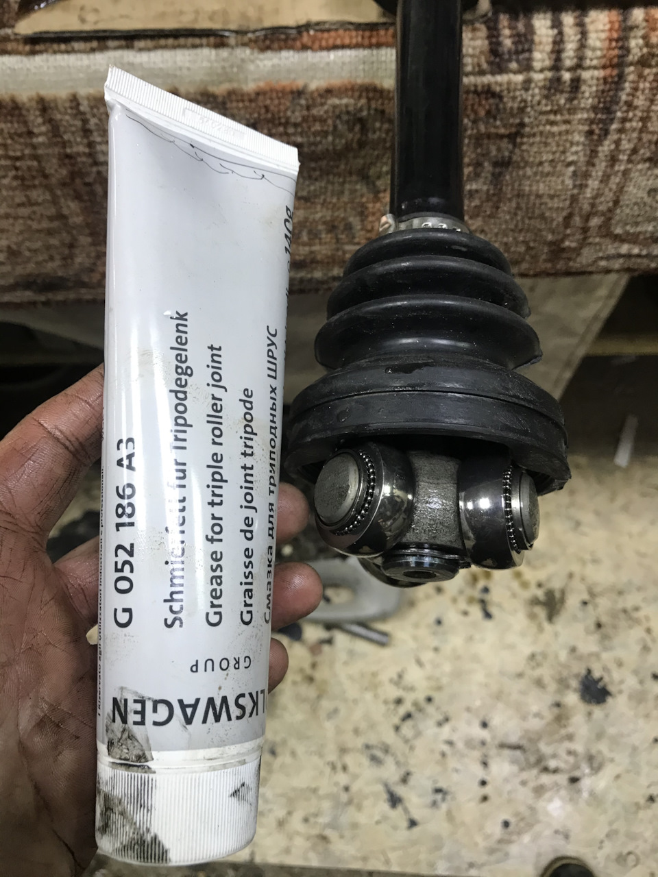 G052186A3 Смазка для трипоидного шарнира VAG | Запчасти на DRIVE2