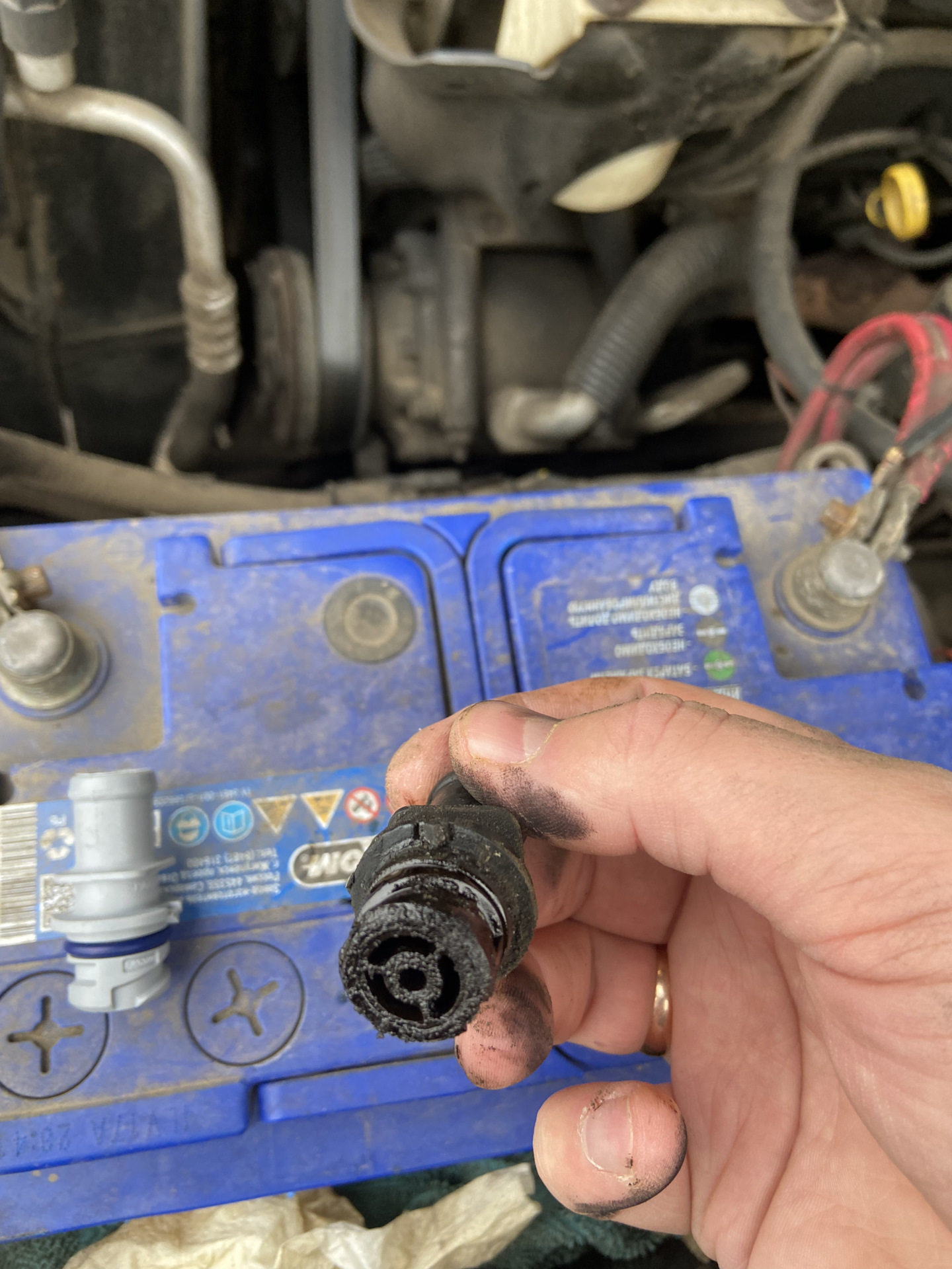 Замена клапана PCV — Ford Explorer (3G), 4 л, 2002 года | запчасти | DRIVE2