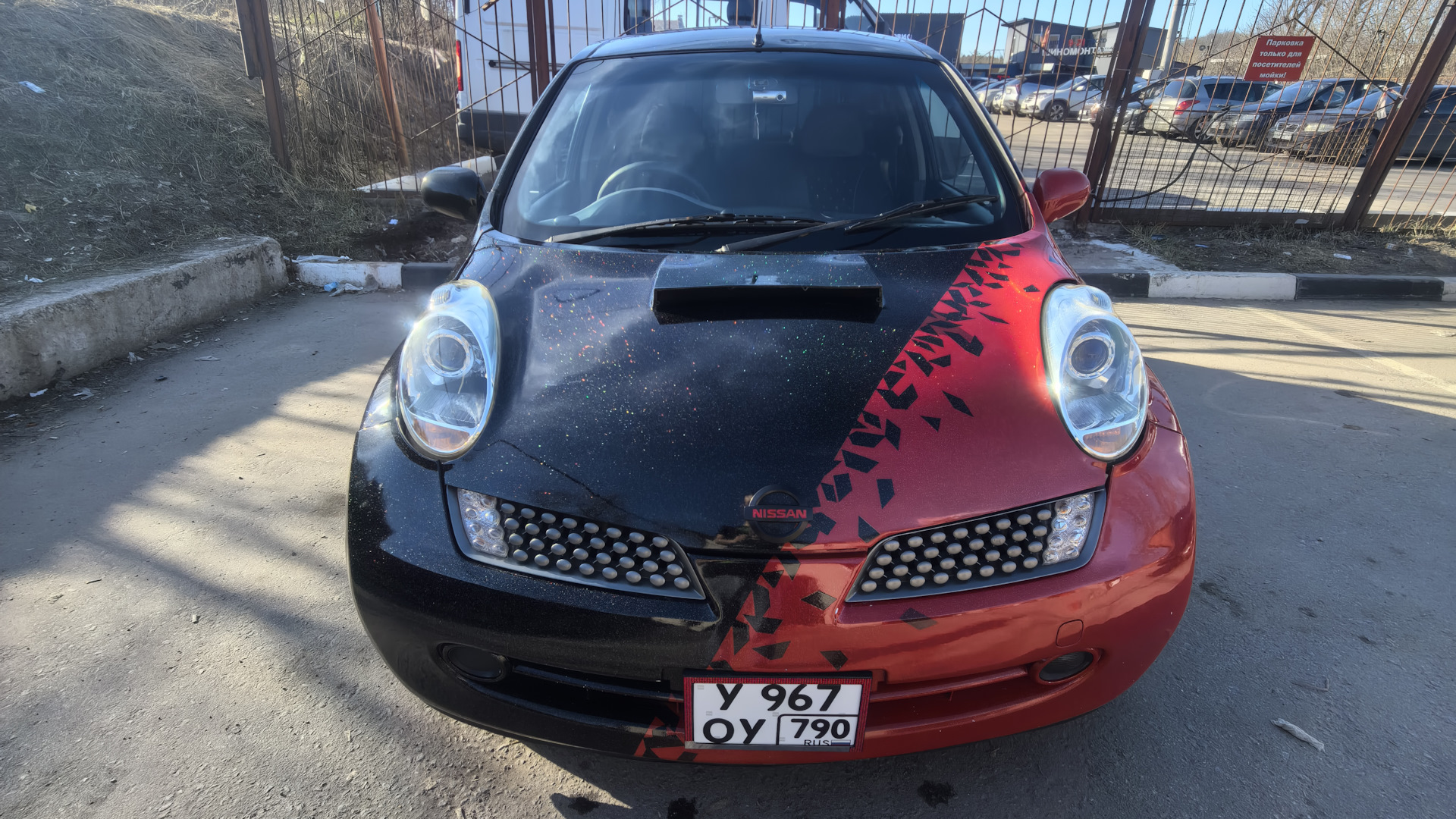 Nissan March (K12) 1.2 бензиновый 2004 | beast#mad stool на DRIVE2