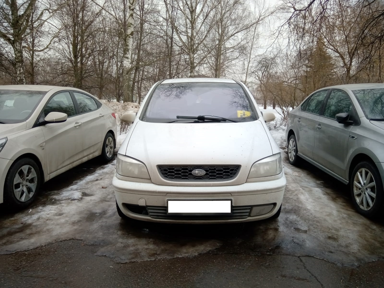 Лобовое у Subaru Traviq — Opel Zafira A, 1,8 л, 2000 года | наблюдение ...
