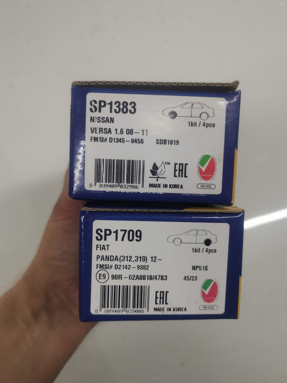 Замена колодок вкруг. — Lada Vesta (NG), 1,6 л, 2023 года | расходники ...