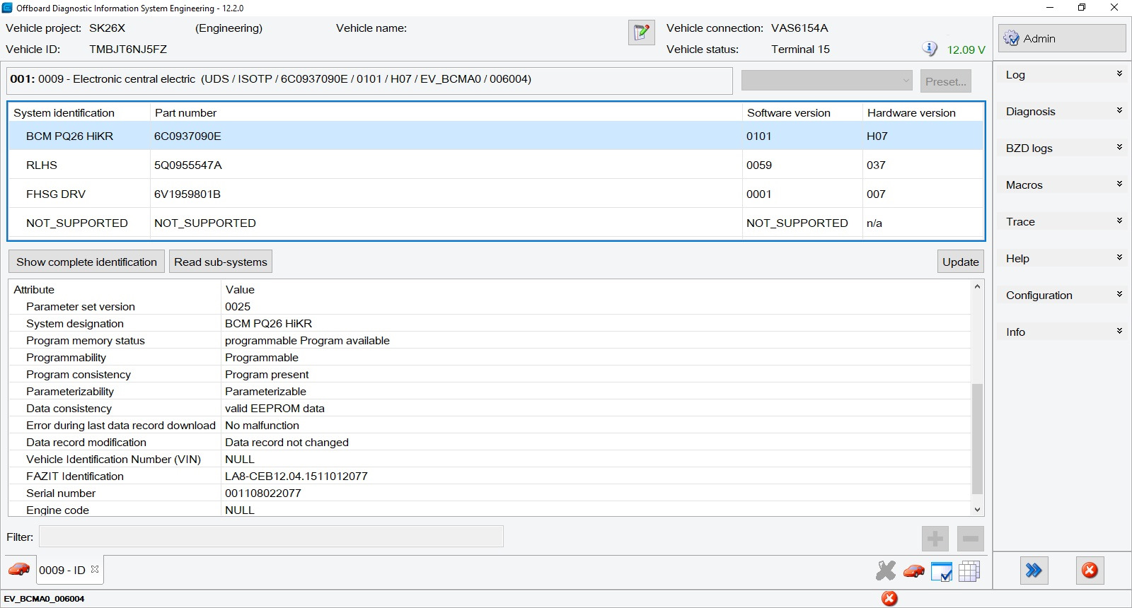 Обновление прошивки BCM 6C0937090 с 6C0937090B на 6C0937090E — Skoda ...