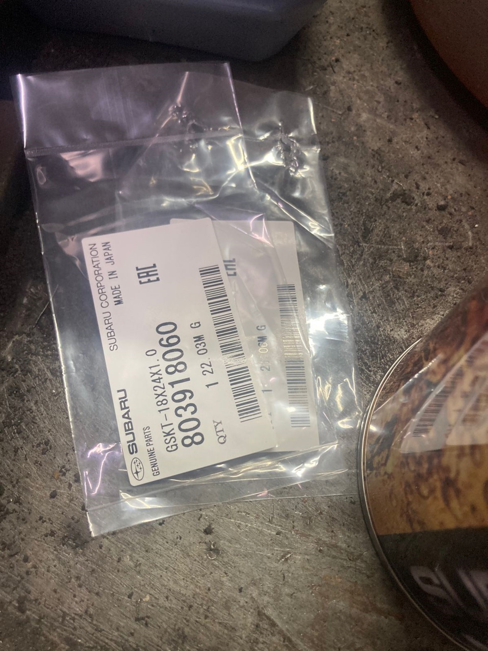 803918060 Прокладка SUBARU | Запчасти на DRIVE2