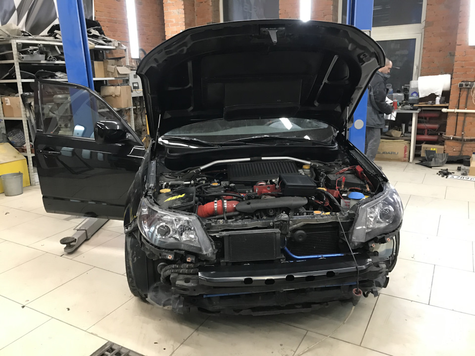 Заглушки противотуманных фар OEM. Абсорбер. — Subaru Forester (SH), 2 л ...