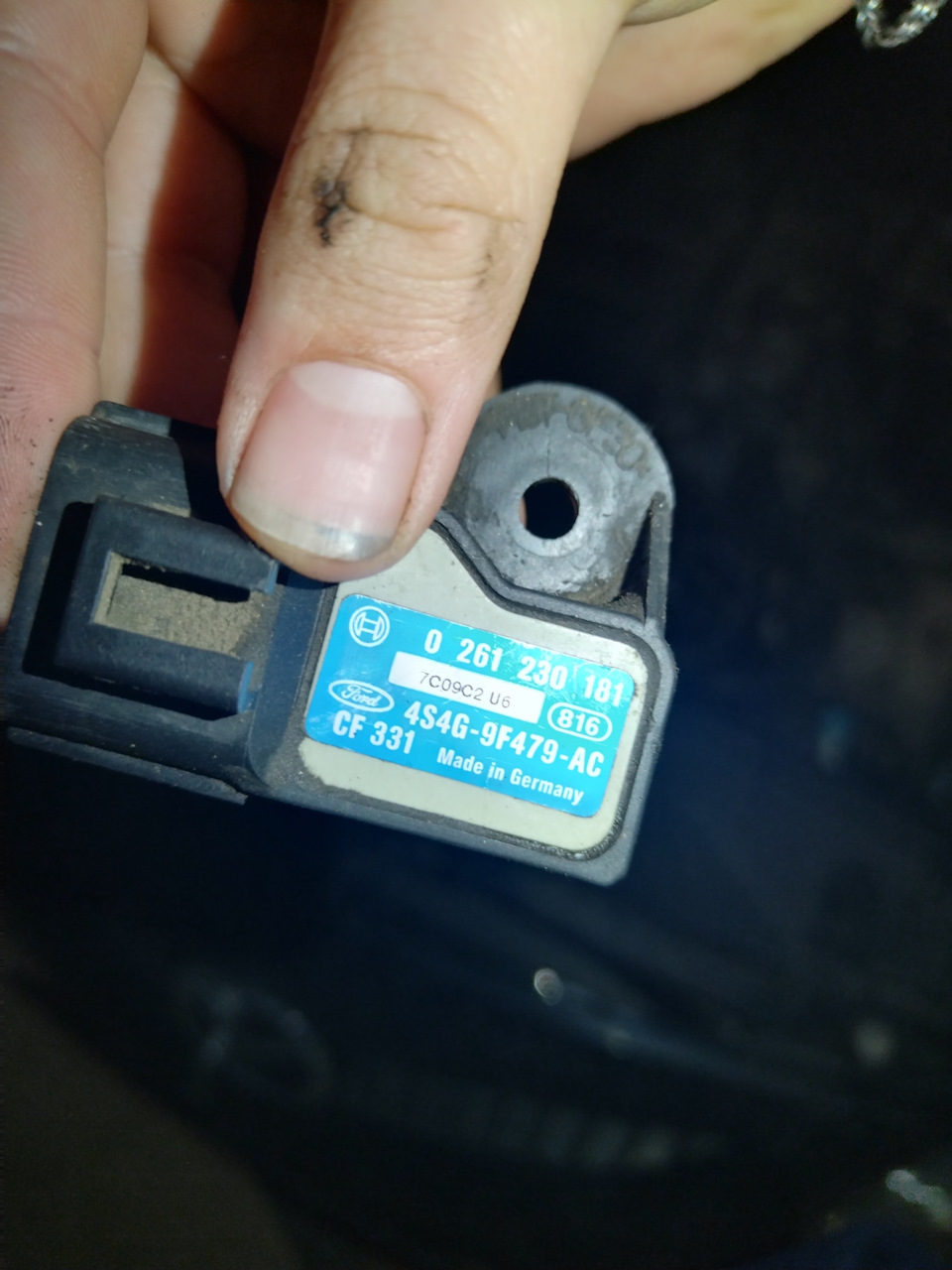 4S4G9F479AC Датчик абсолютного давления (ДАД) Mazda | Запчасти на DRIVE2