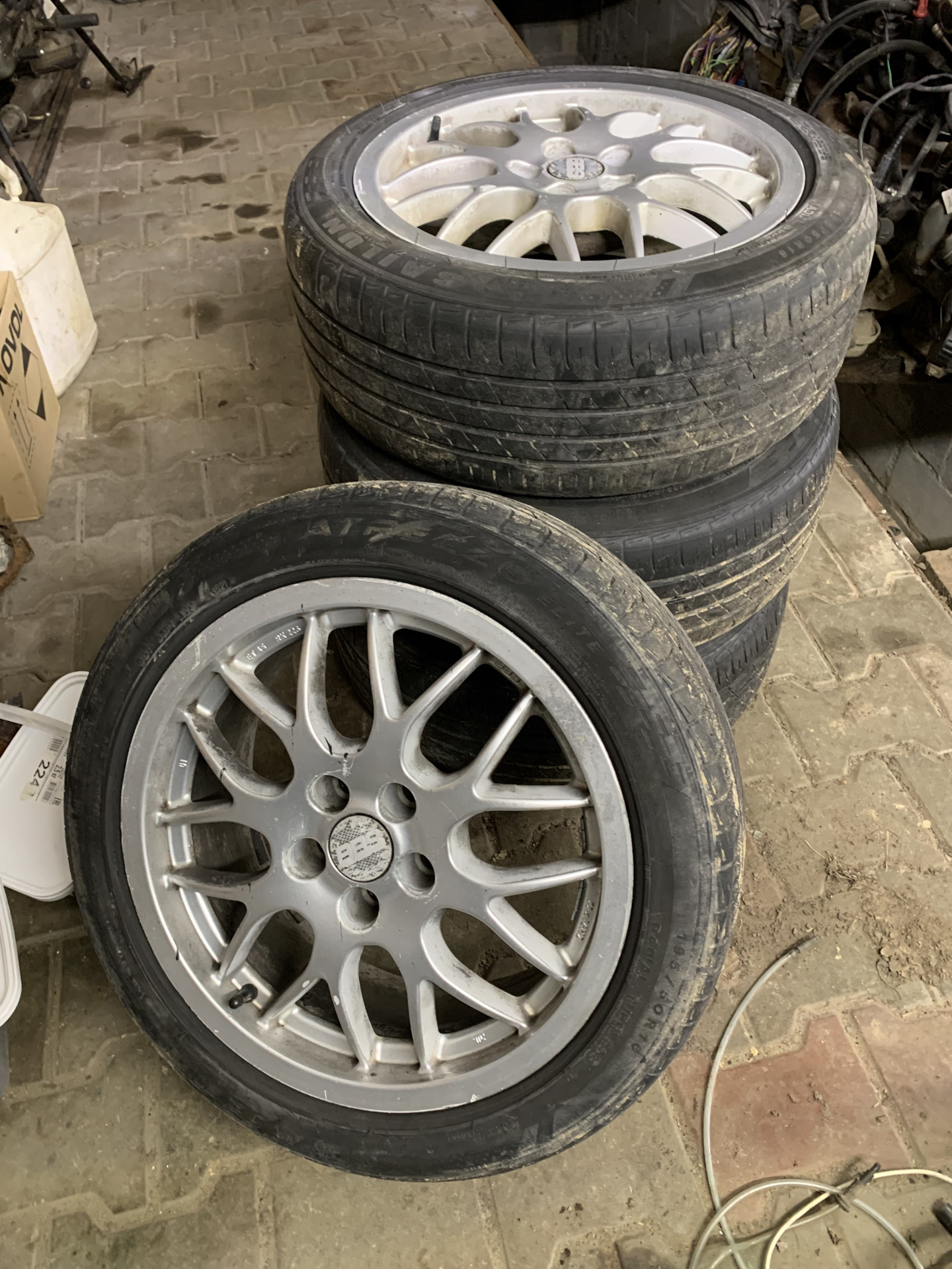 Диски BBS RX226! — Volkswagen Golf Mk3, 2 л, 1995 года | колёсные диски ...