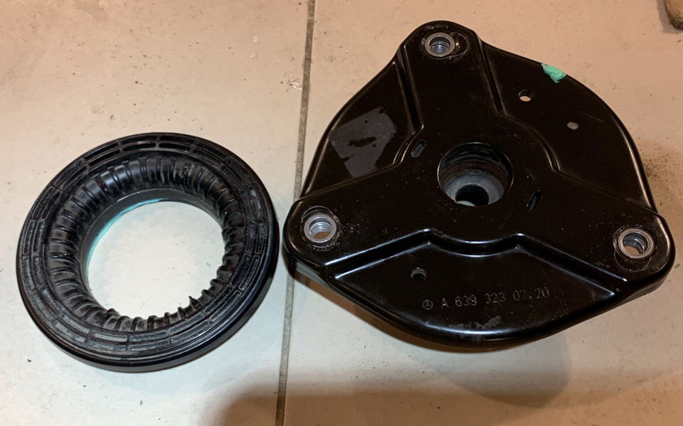 A6393230720 Опора стойки амортизационной Mercedes | Запчасти на DRIVE2