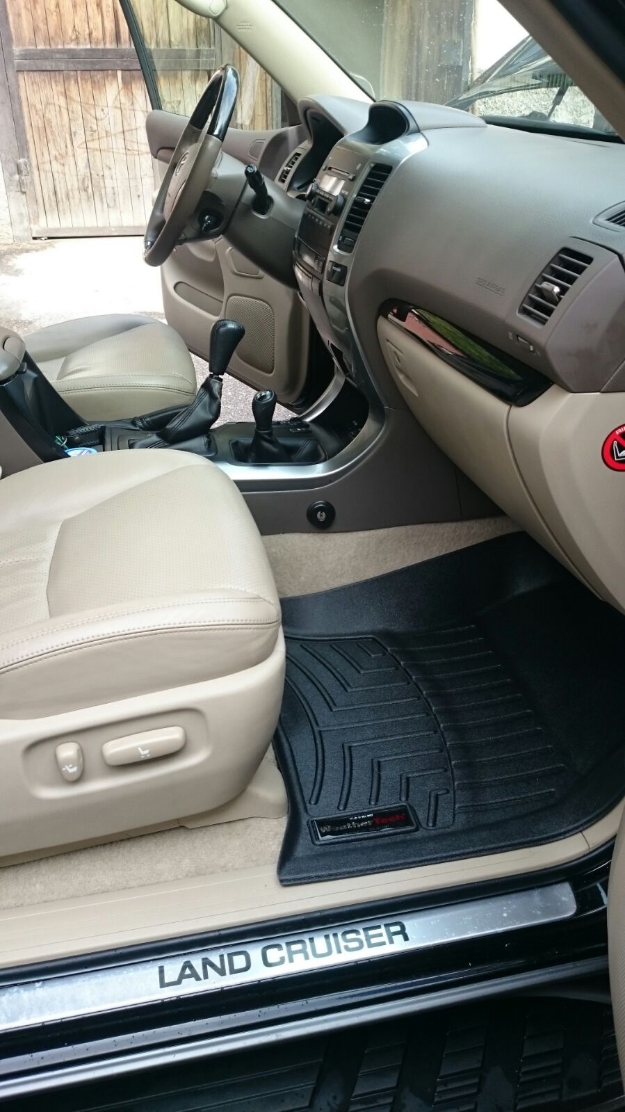 Коврики WeatherTech для Toyota LC Prado 120 — WeatherTech на DRIVE2