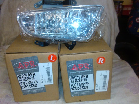 9220225300 Фара противотуманная правая (new) KIA HYUNDAI | Запчасти на ...