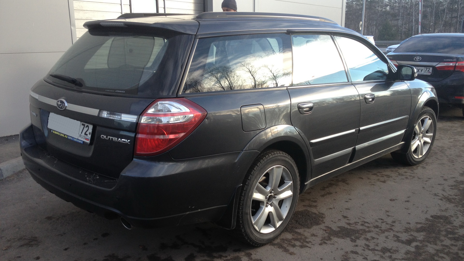 Subaru Outback (BP) 2.5 бензиновый 2007 | 2,5 литра графита на DRIVE2