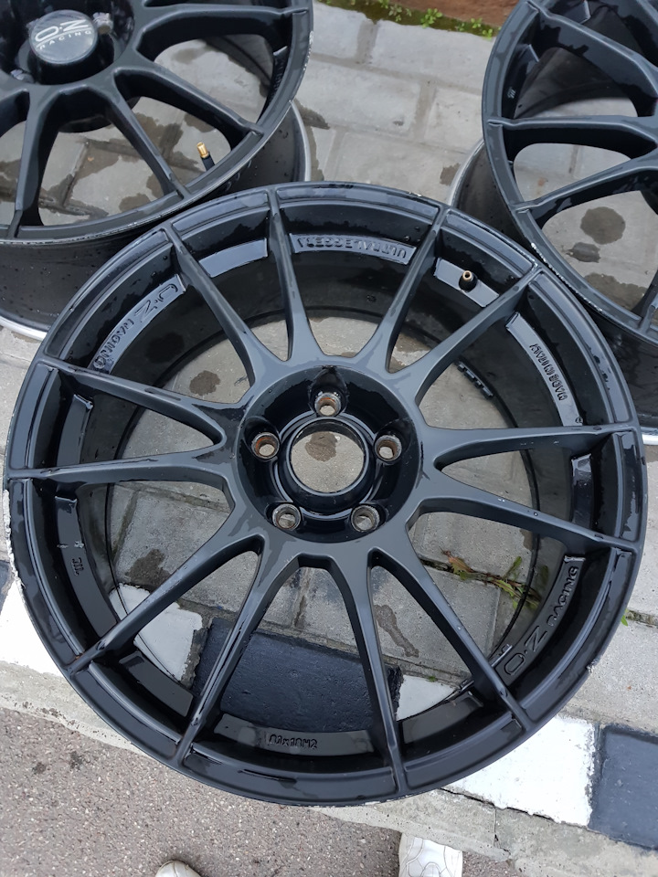 Литые диски Oz 8Jx18 ET35 5x112. Б/у | 27 000 ₽ в городе Москва | DRIVE2