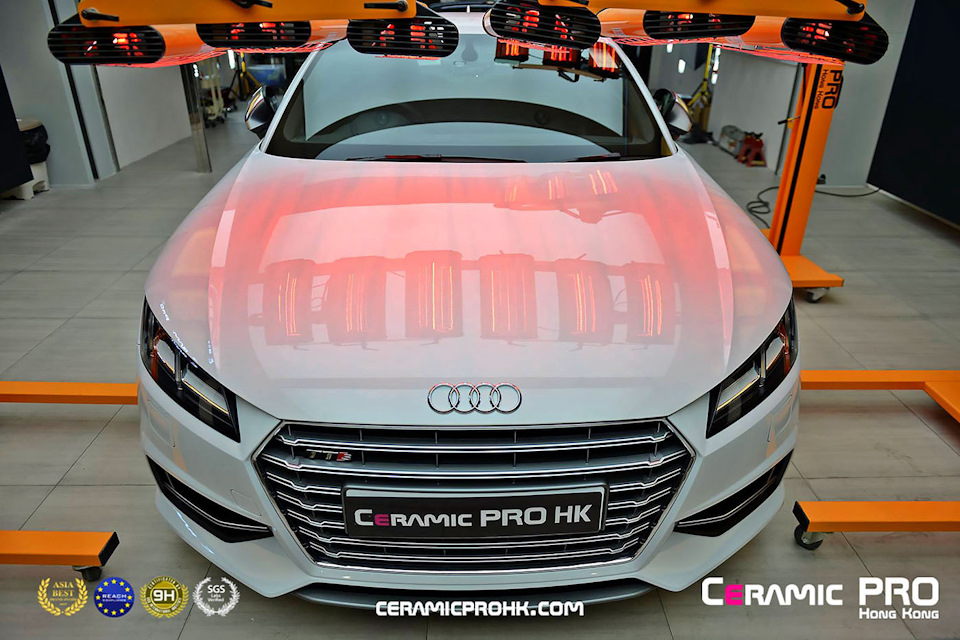 Превосходная защита Audi обеспечена покрытиями Ceramic Pro 9H и Ceramic ...