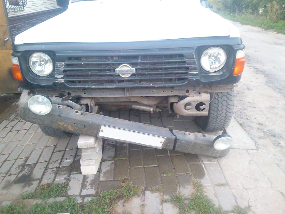 Антикор рамы — Nissan Patrol GR I (Y60), 2,8 л, 2001 года | плановое ТО ...