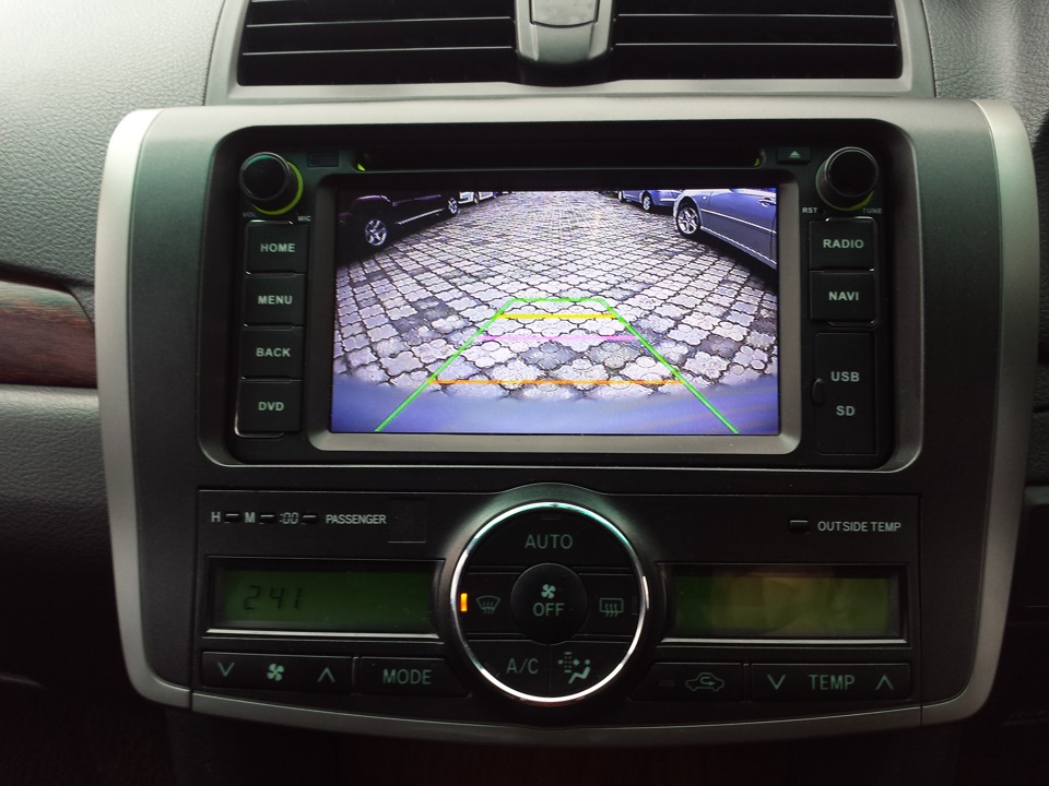 Rear camera — Toyota Allion (T260), 1,5 л, 2008 года | видео | DRIVE2