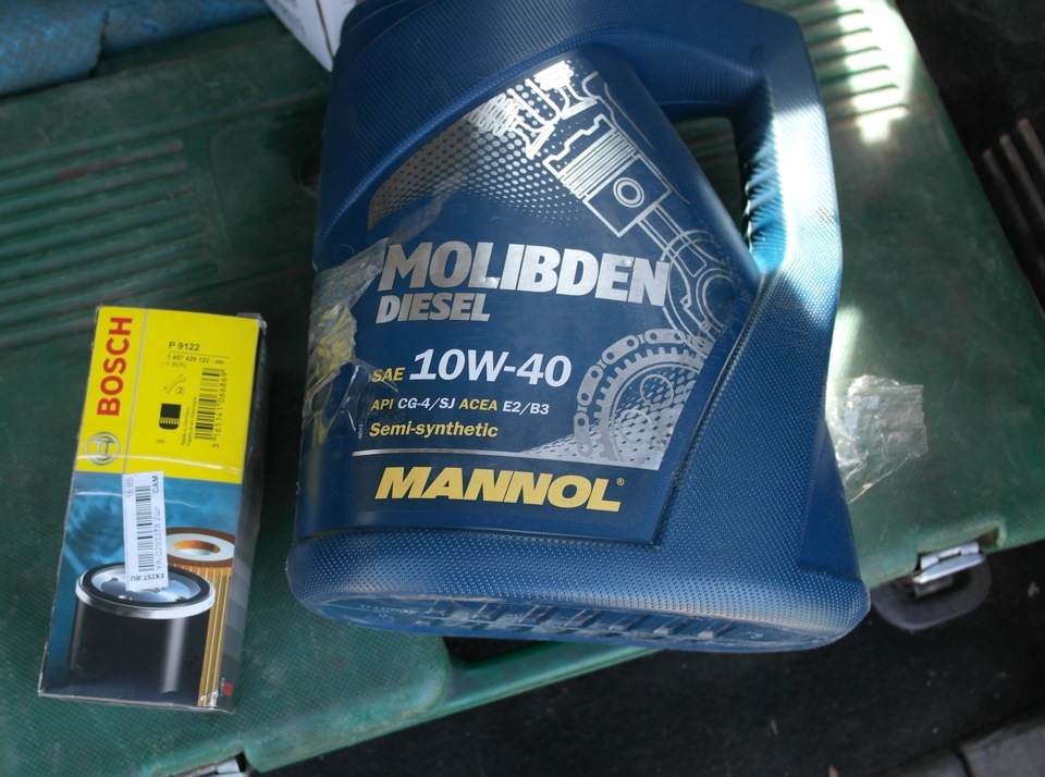 Замена масла, на молибден. — SsangYong Rexton (2G), 2,7 л, 2009 года ...