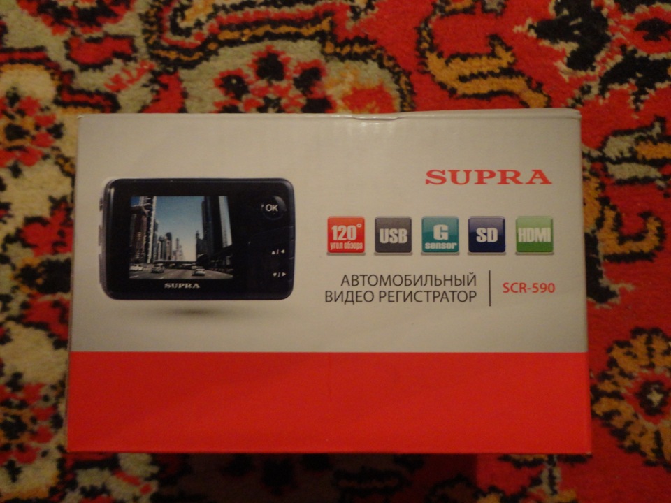 Видеорегистратор Supra scr — 590 — Lada 2115, 1,5 л, 2003 года | другое | DRIVE2