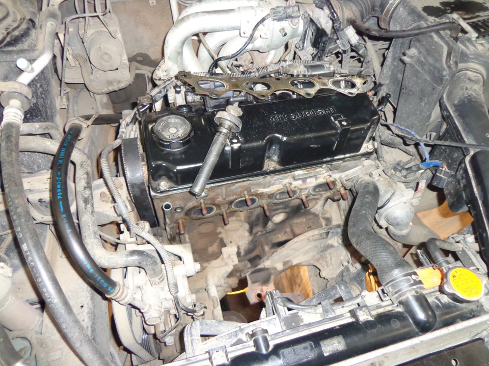 Борьба с масложором — Mitsubishi Lancer IX, 1,6 л, 2005 года | своими ...