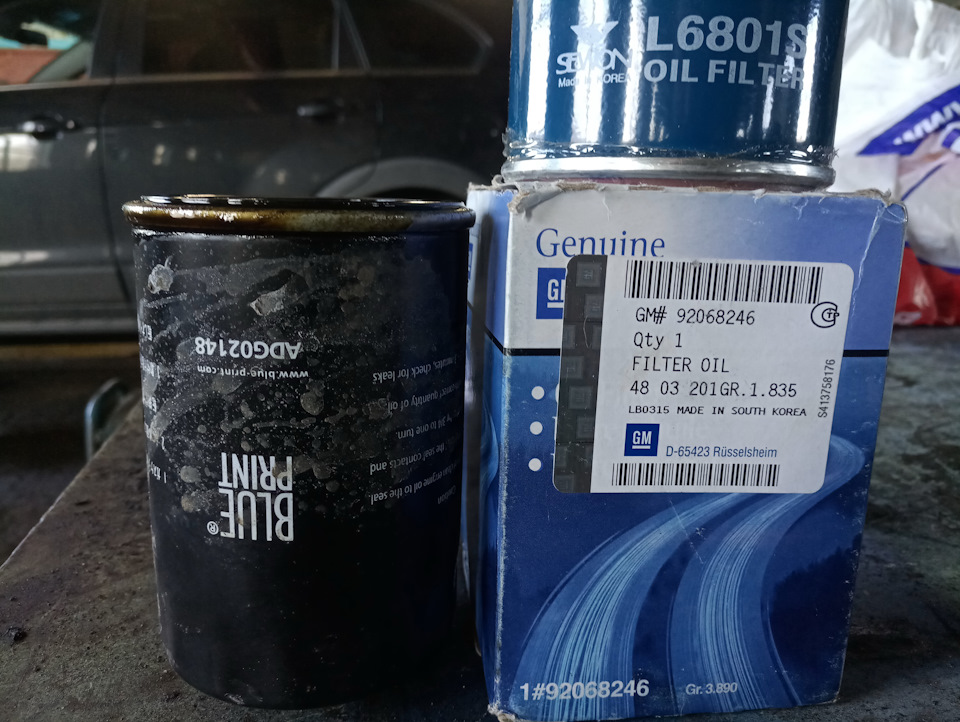 92068246 Масляный фильтр GM | Запчасти на DRIVE2