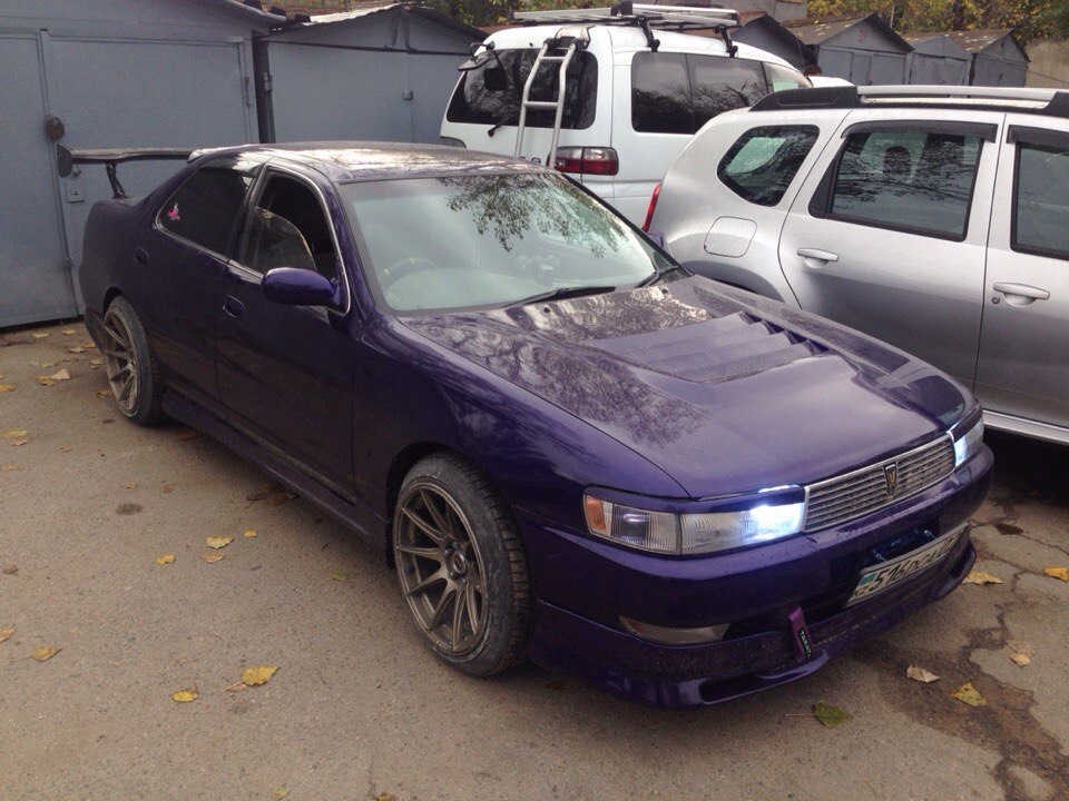 102. Процесс покраски завершён — Toyota Cresta (90), 2,5 л, 1996 года ...