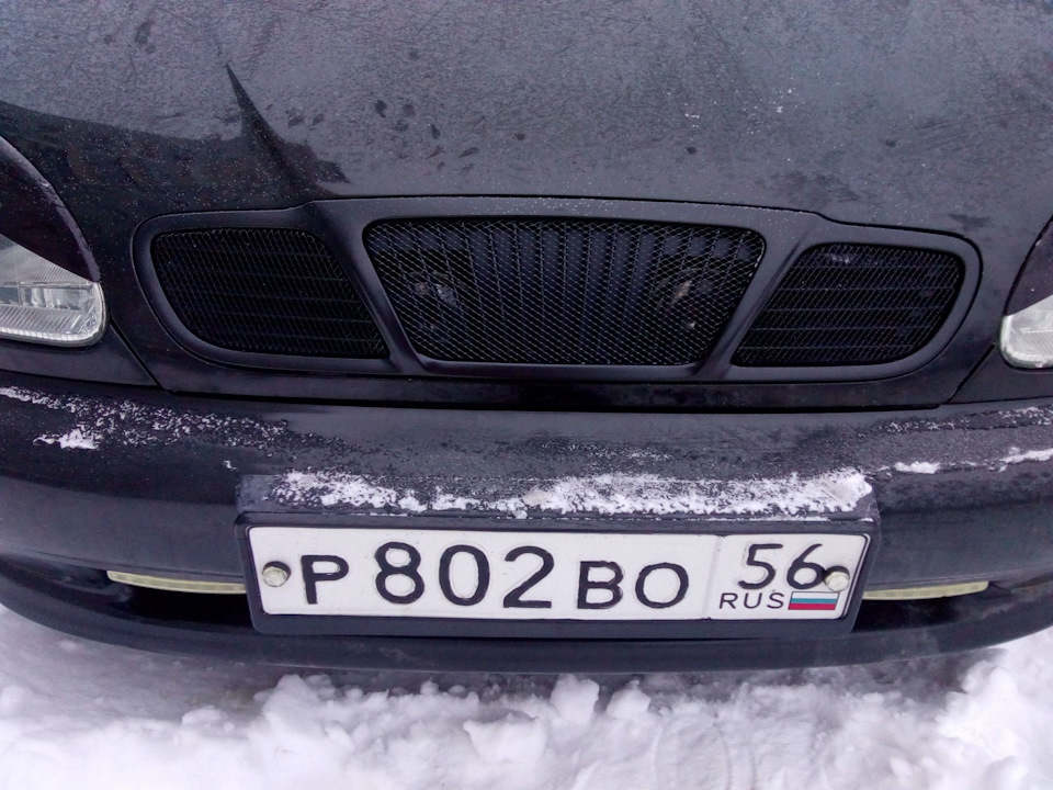 Решетка радиатора — ЗАЗ Sens, 1,3 л, 2008 года | стайлинг | DRIVE2