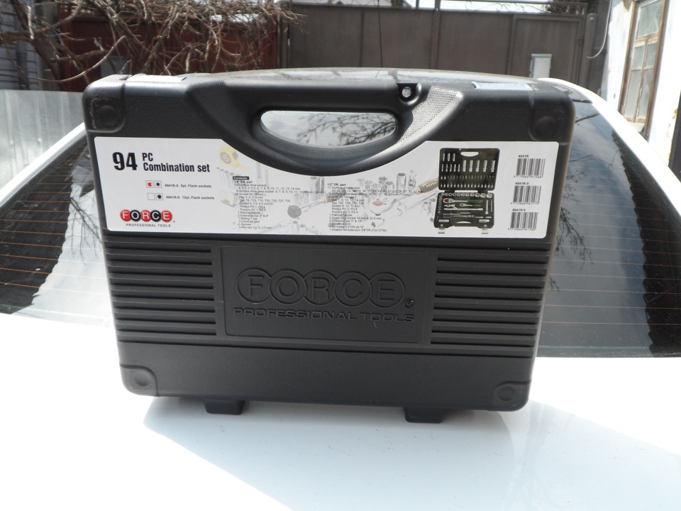 Универсальный набор инструментов Force 4941 94 предмета — DRIVE2