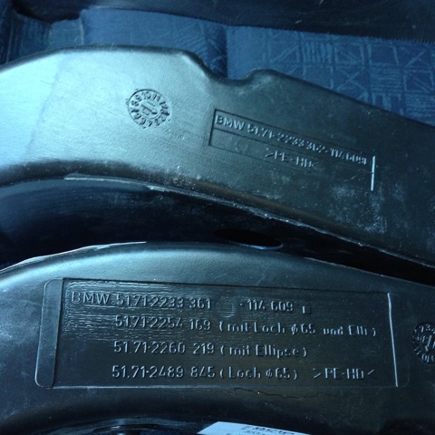 51712233361 Воздуховод тормозов Л Пд BMW | Запчасти на DRIVE2