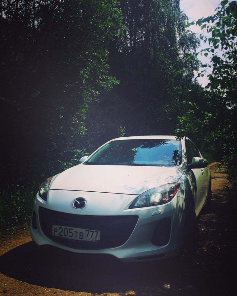 Первый выезд на крохе за город))))) — Mazda 3 (2G) BL, 1,6 л, 2012 года | путешествие | DRIVE2