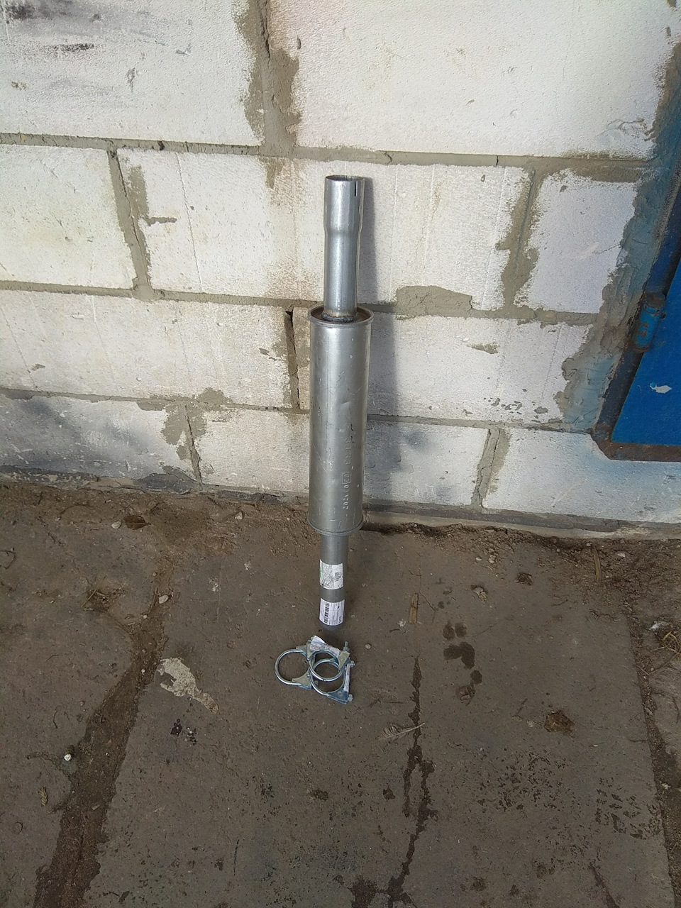 Новый выхлоп — Volkswagen Jetta II, 1,8 л, 1987 года | запчасти | DRIVE2