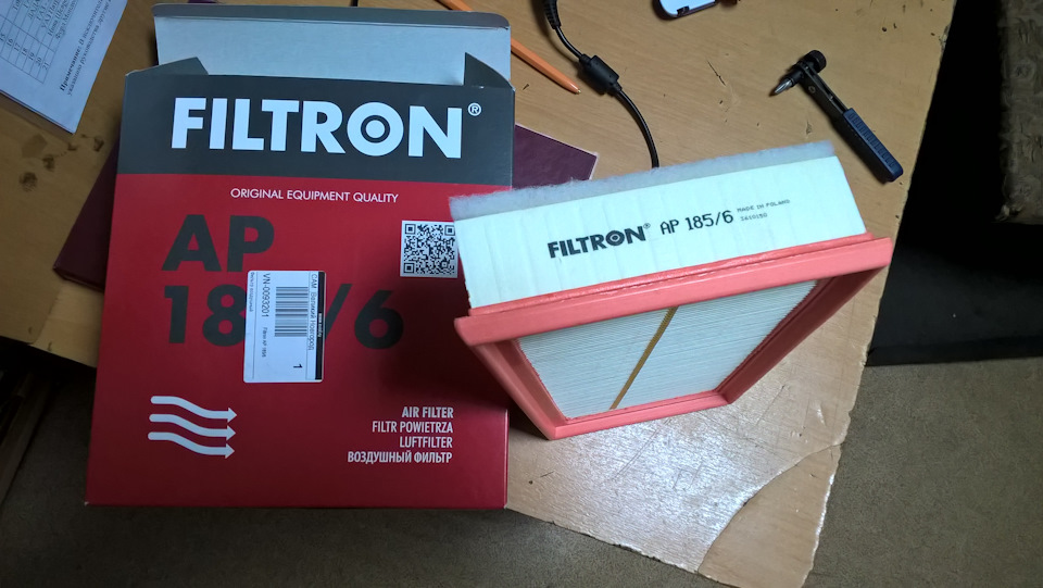 AP1856 Фильтр воздушный FILTRON | Запчасти на DRIVE2