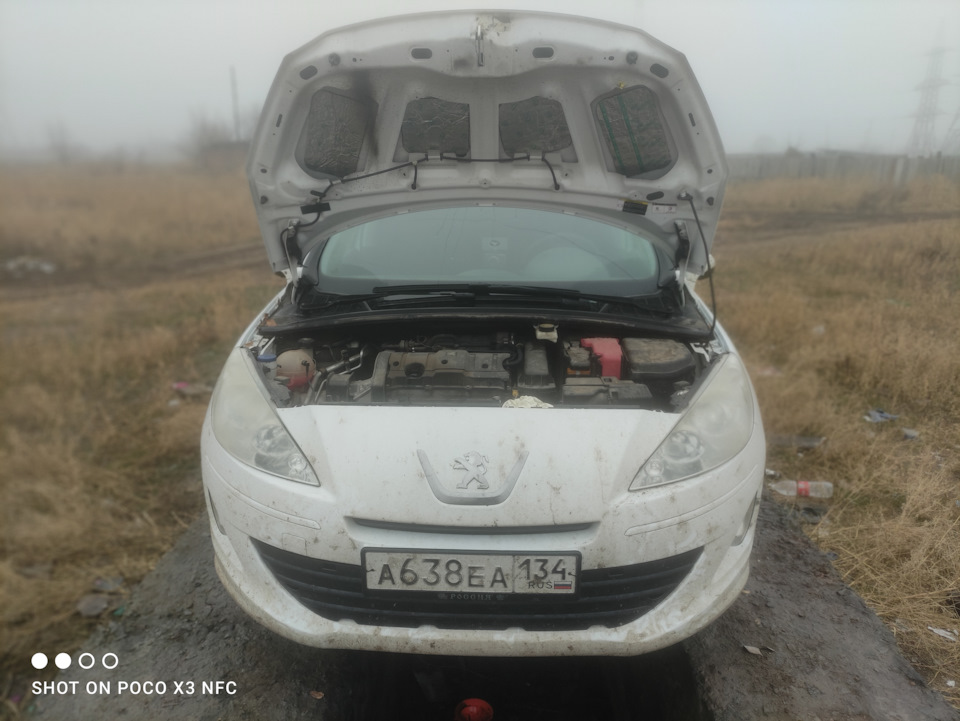 5⃣3⃣ Плановая замена масла и фильтров — Peugeot 408, 1,6 л, 2013 года ...
