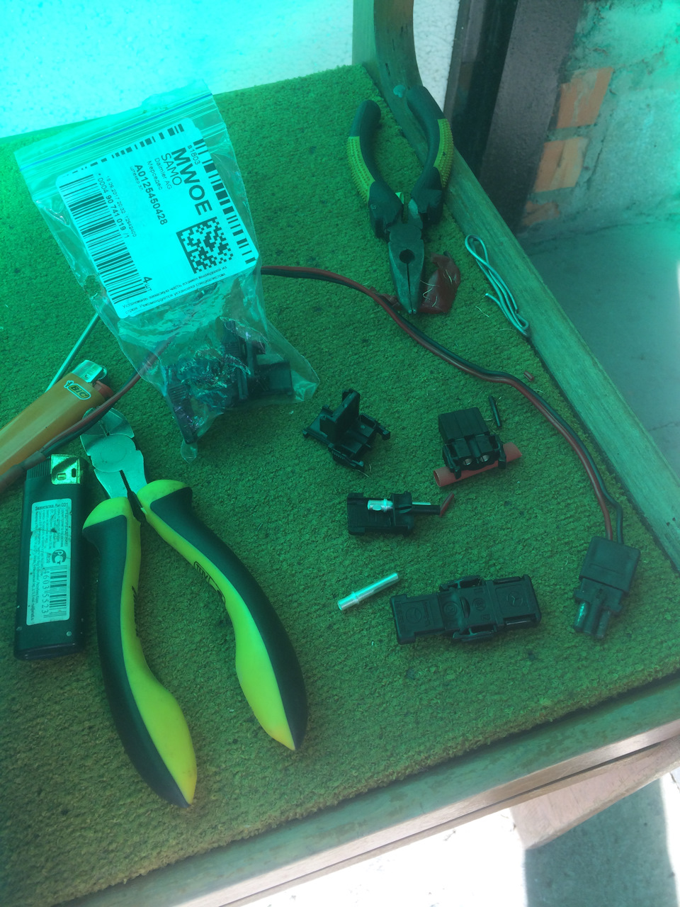 A0125450428 Штекер эл. Mercedes | Запчасти на DRIVE2