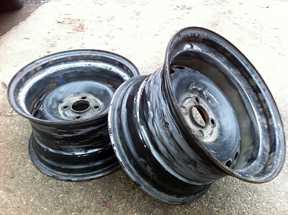 Made deep dish rims — Honda Civic Coupe (6G), 1,6 л, 1996 года ...