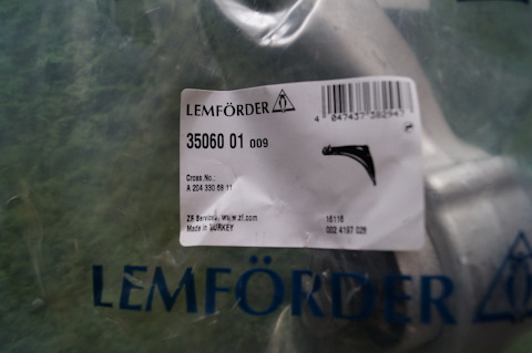 3506001 Рычаг подвески LEMFORDER | Запчасти на DRIVE2