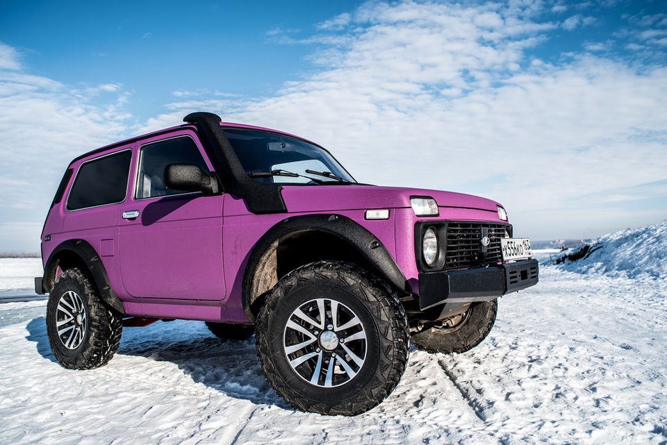 Niva 3d Violet Raptor — DRIVE2
