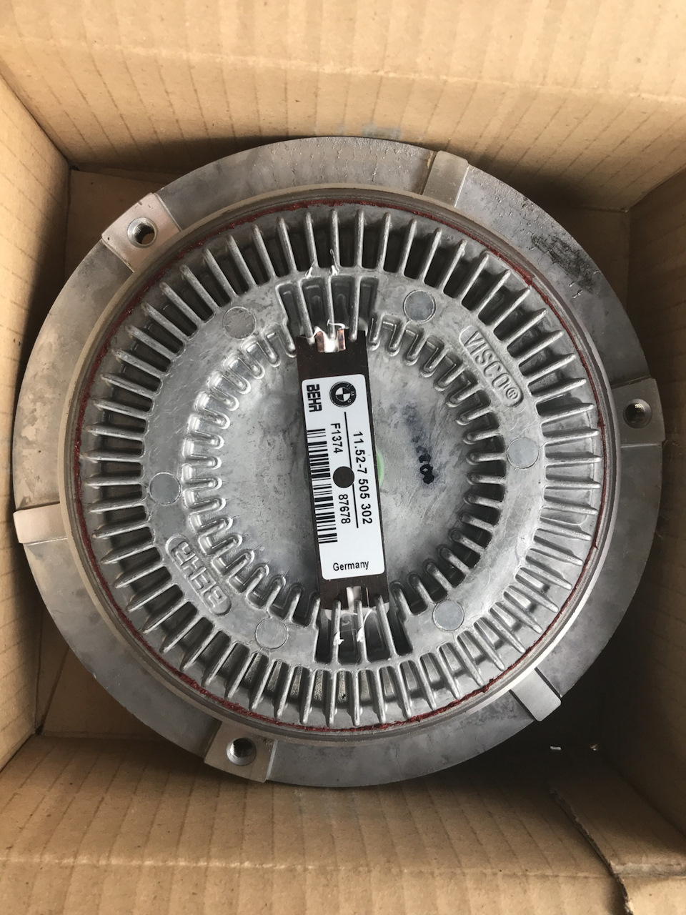 11527505302 Муфта вентилятора BMW | Запчасти на DRIVE2